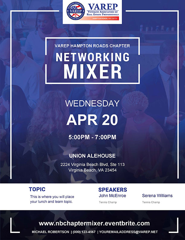 Event Flyer Upload 2022 – VAREP Store